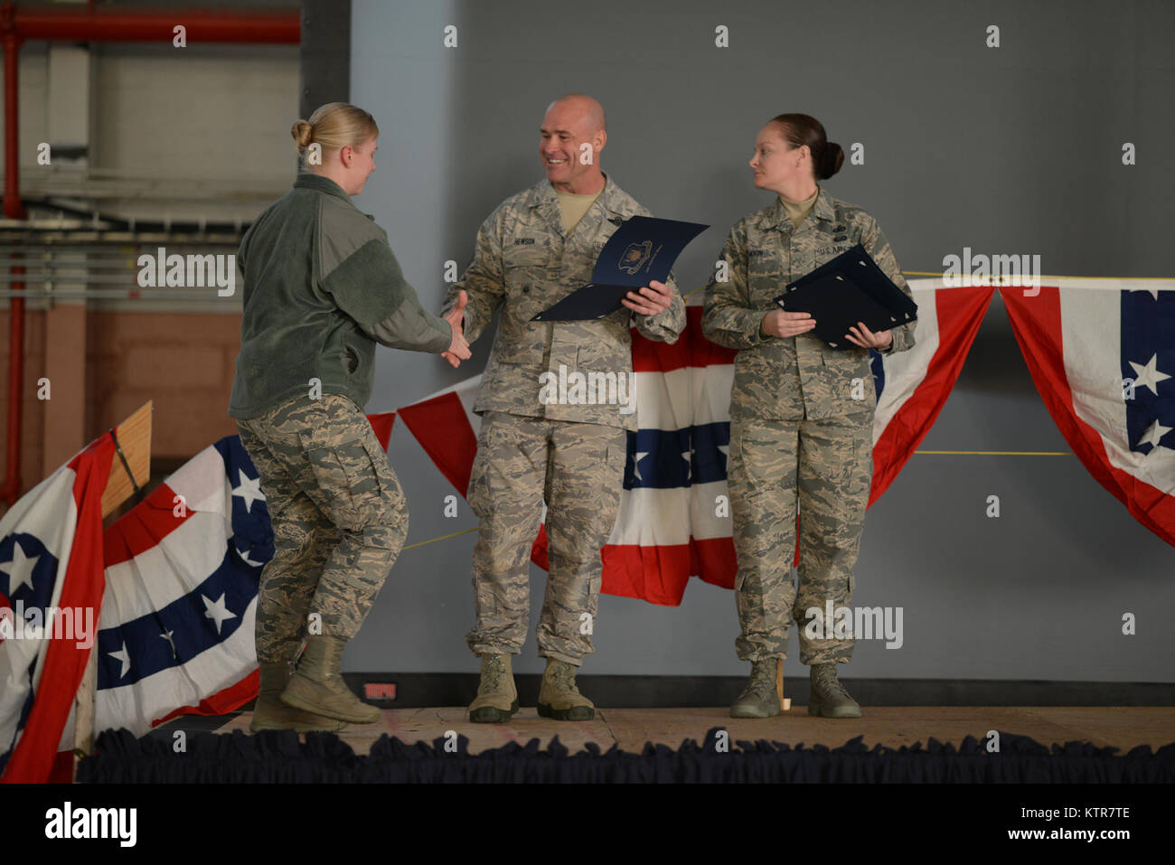 106th Rescue Wing December Drill Award Winners Stock Photo - Alamy