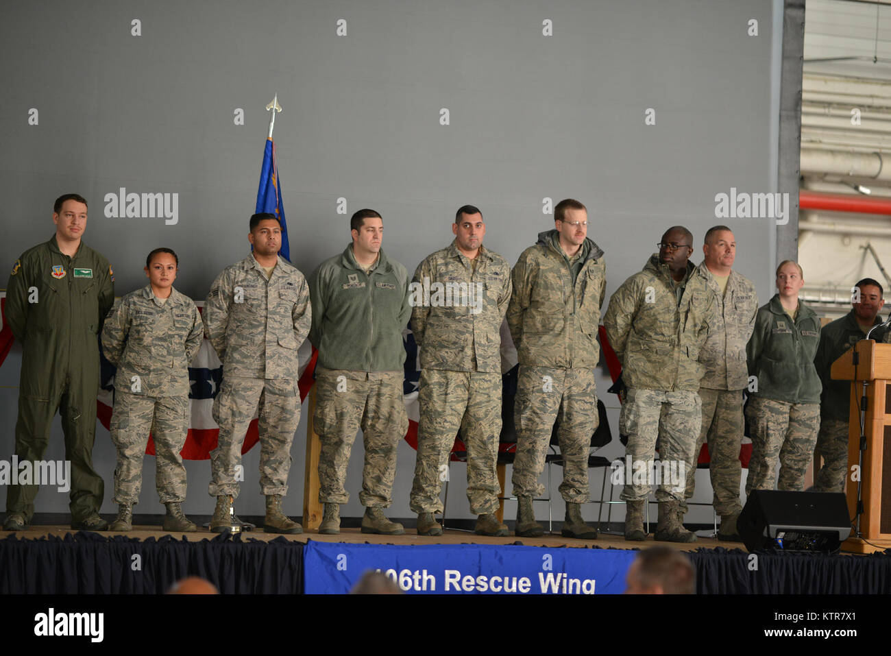 106th Rescue Wing December Drill Award Winners Stock Photo - Alamy