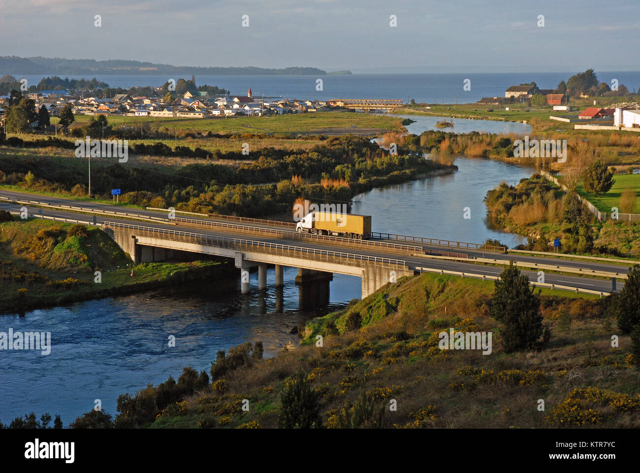 Chile highway 5 hi-res stock photography and images - Alamy