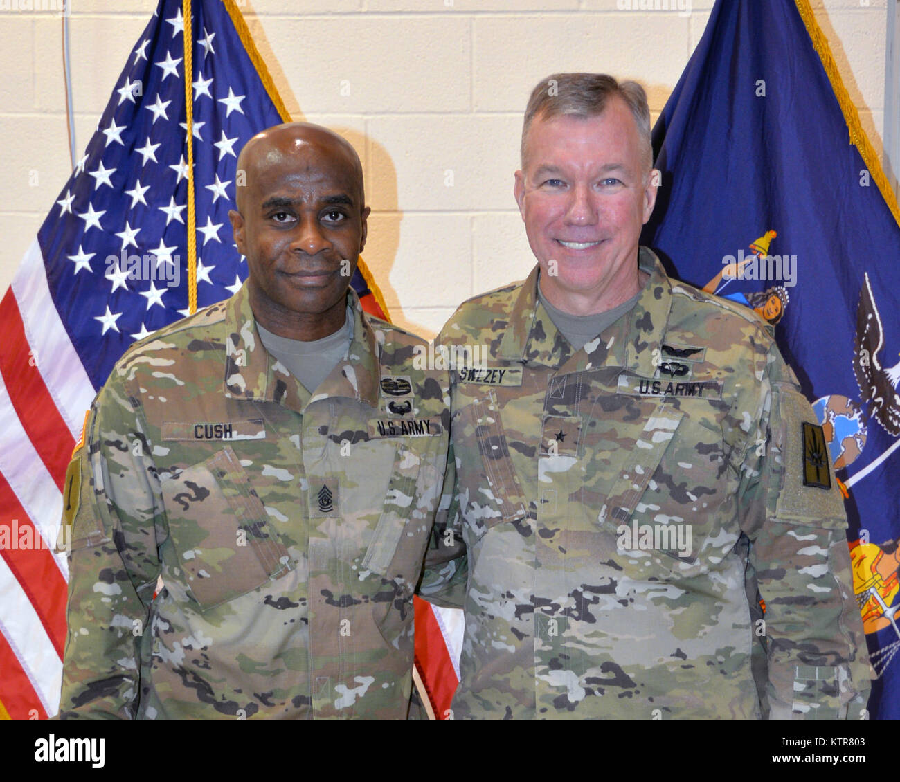 Command sgt major corey cush hi-res stock photography and images - Alamy