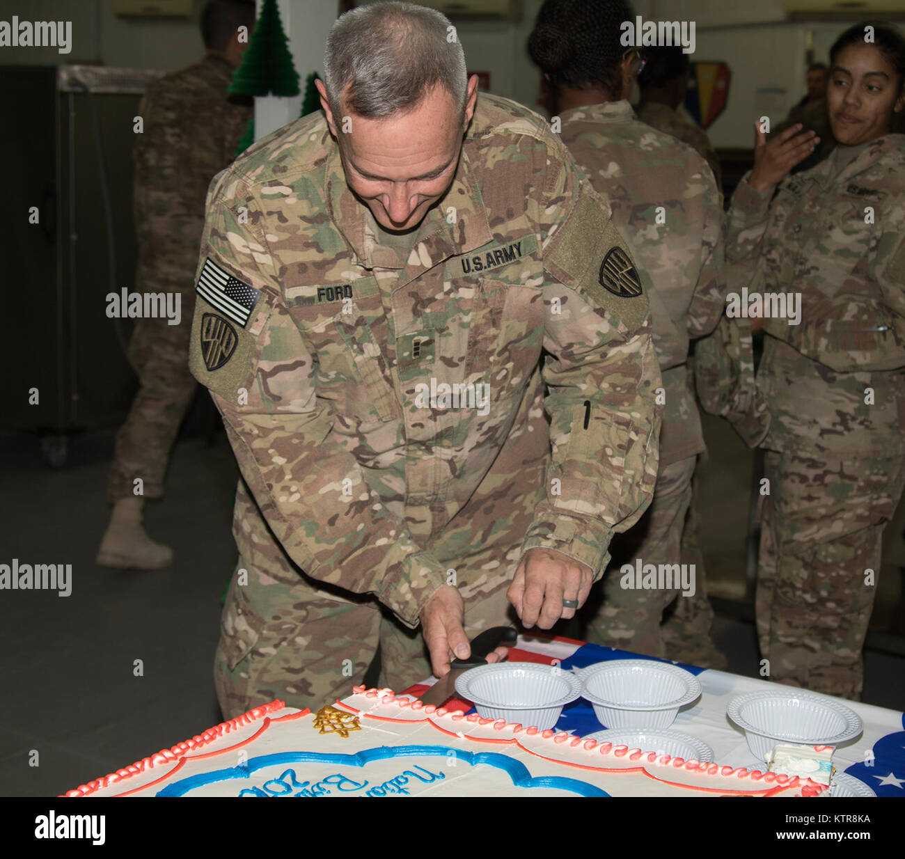 Chief Warrant Officer 3 Gerard M. Ford, the oldest Soldier in the 369th ...