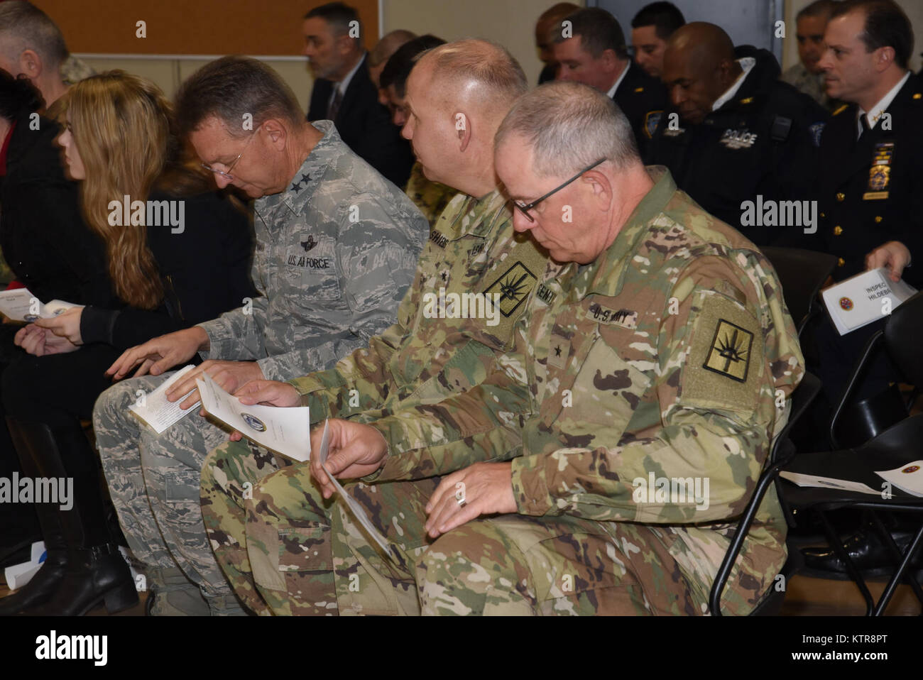 JTFES - COL Riley Promotion Stock Photo - Alamy