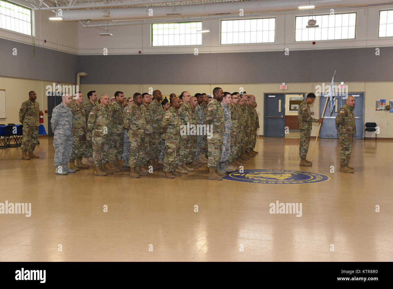 JTFES - COL Riley Promotion Stock Photo - Alamy