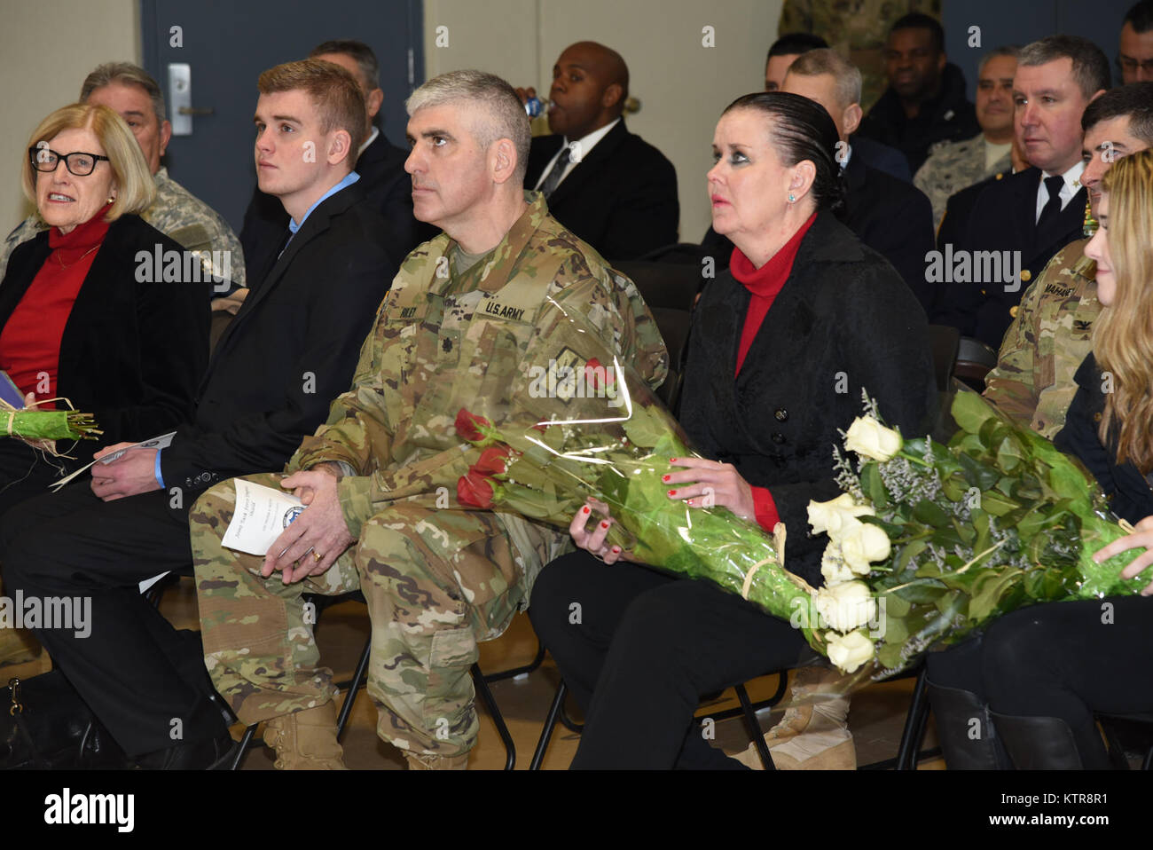 JTFES - COL Riley Promotion Stock Photo - Alamy