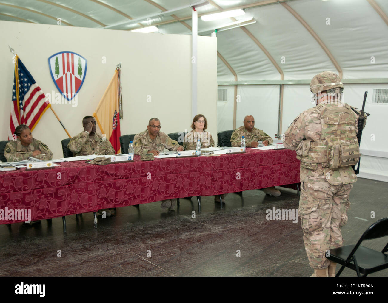 U.S. Army National Guard personnel daily duties and life. Working ...