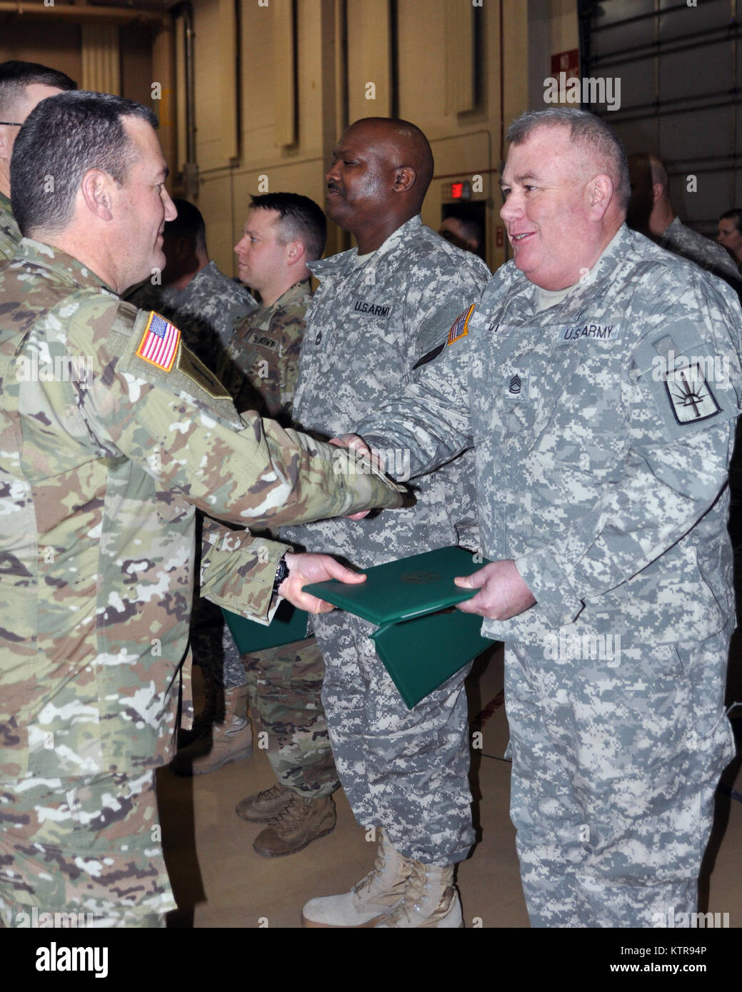 New York Army National Guard Sgt. 1st Class George Ost assigned to the ...