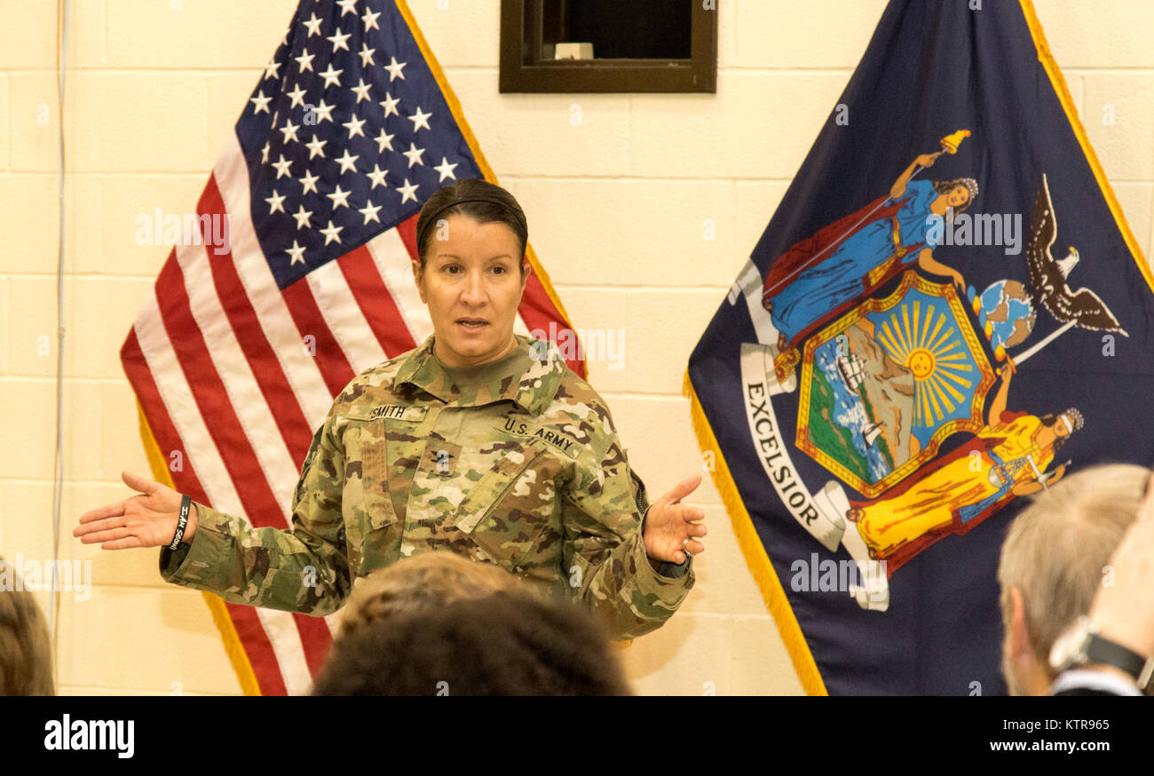 U.S. Army Col. Isabel Smith, the 53rd Troop Command chief of staff, New ...