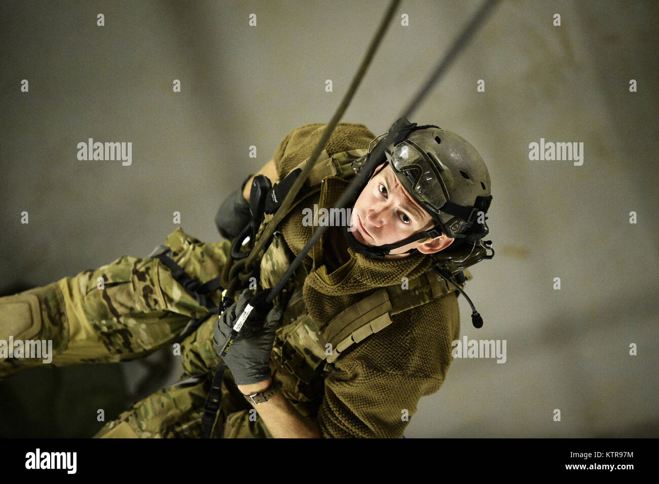 Pararescuemen from the 103rd Rescue Squadron conduct confinsed space ...