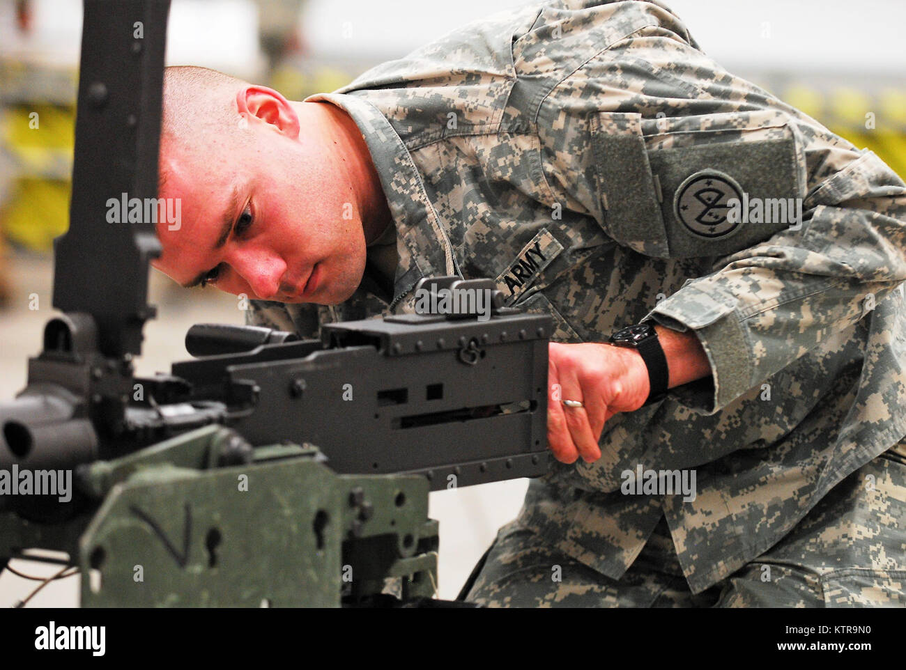 M2a1 machine gun hi-res stock photography and images - Alamy