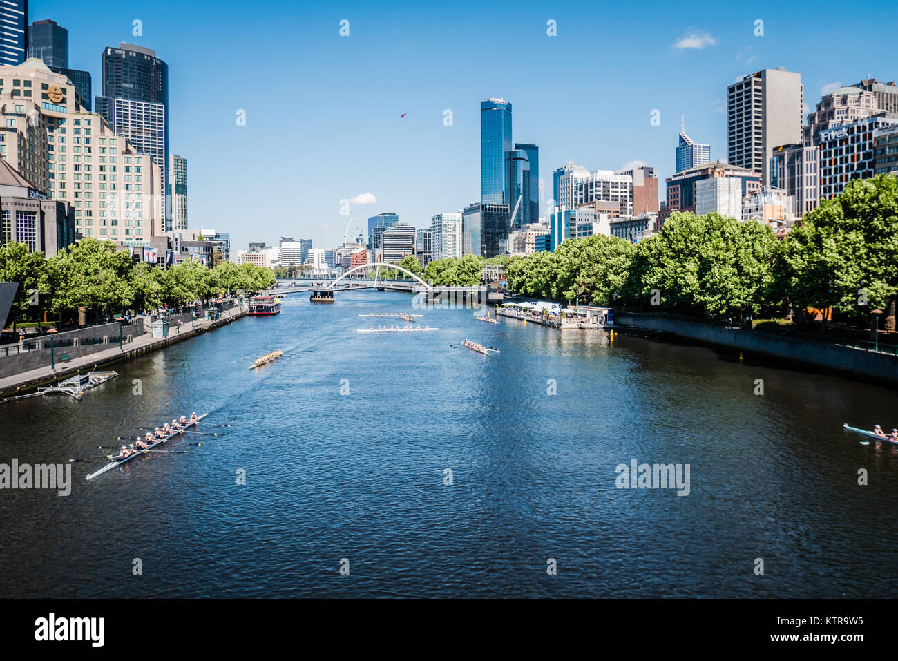 modern architecture in melbourne Stock Photo - Alamy