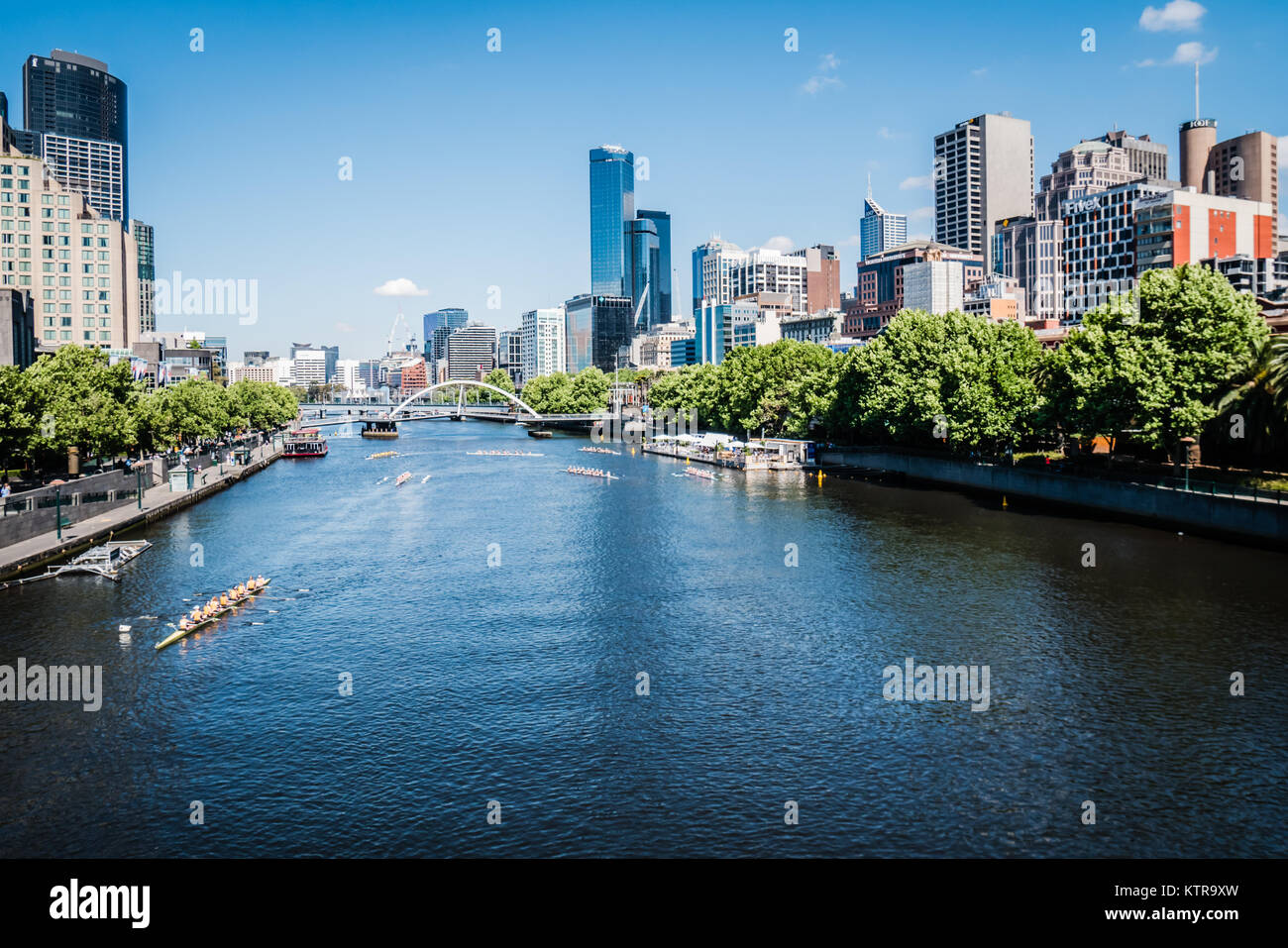 modern architecture in melbourne Stock Photo - Alamy