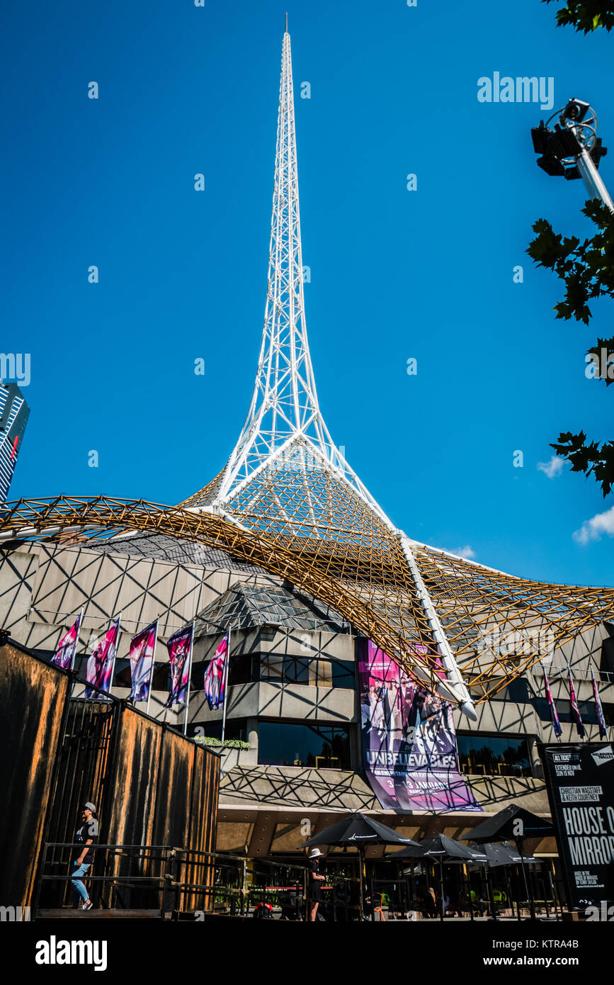 melbourne hamer hall arts centre Stock Photo - Alamy