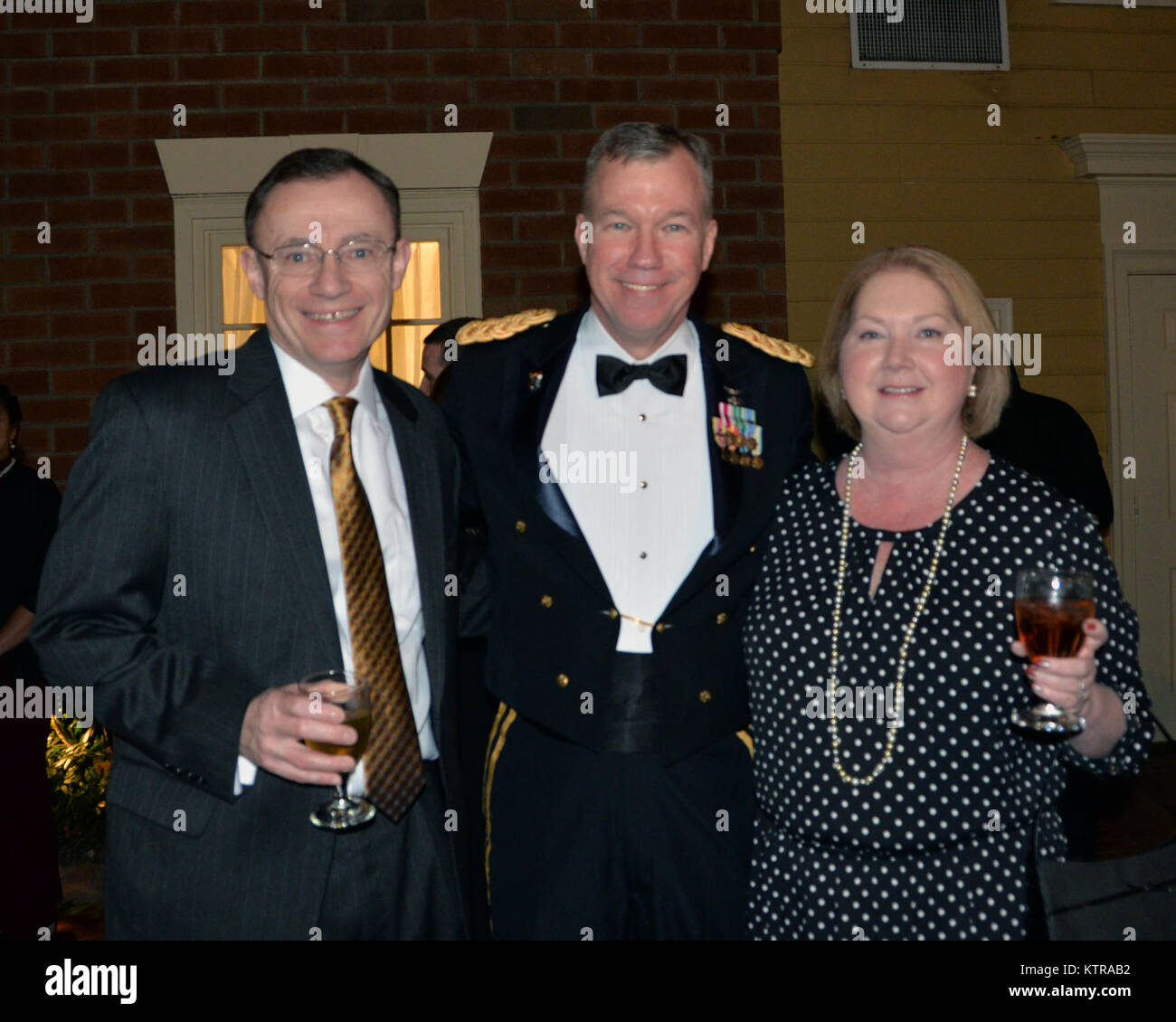 Guests of New York Army National Guard Brig. Gen. Michael Swezey attend ...