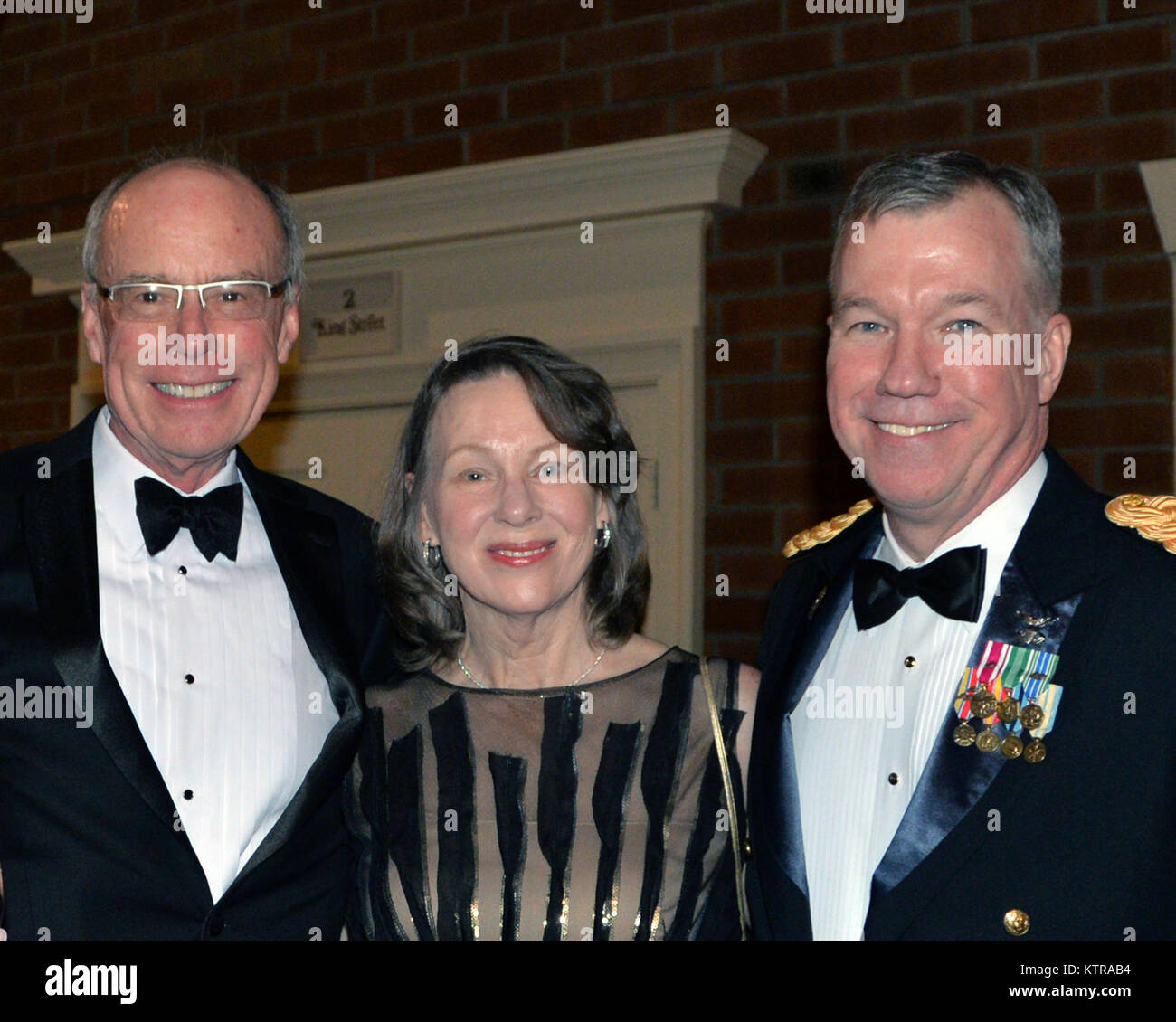 Guests of New York Army National Guard Brig. Gen. Michael Swezey attend ...
