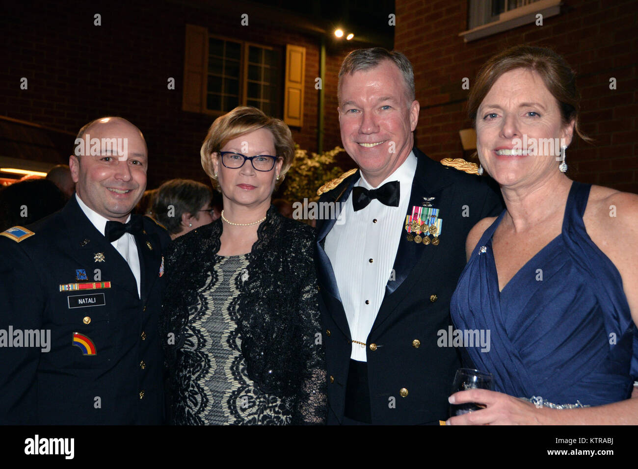 Guests of New York Army National Guard Brig. Gen. Michael Swezey attend ...