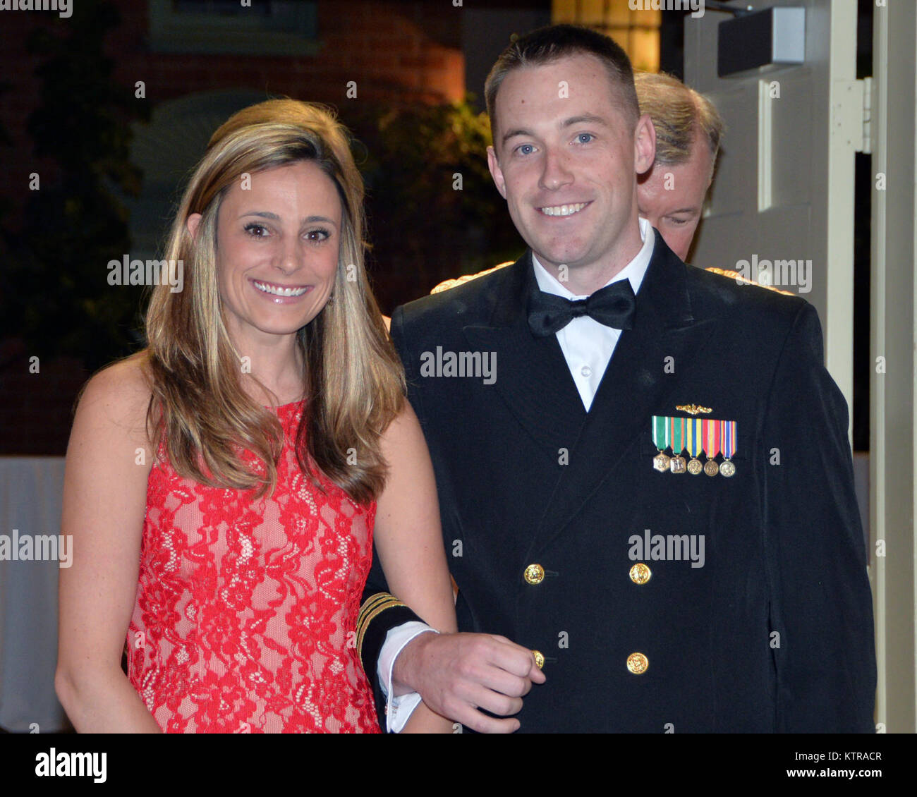 Guests of New York Army National Guard Brig. Gen. Michael Swezey attend ...