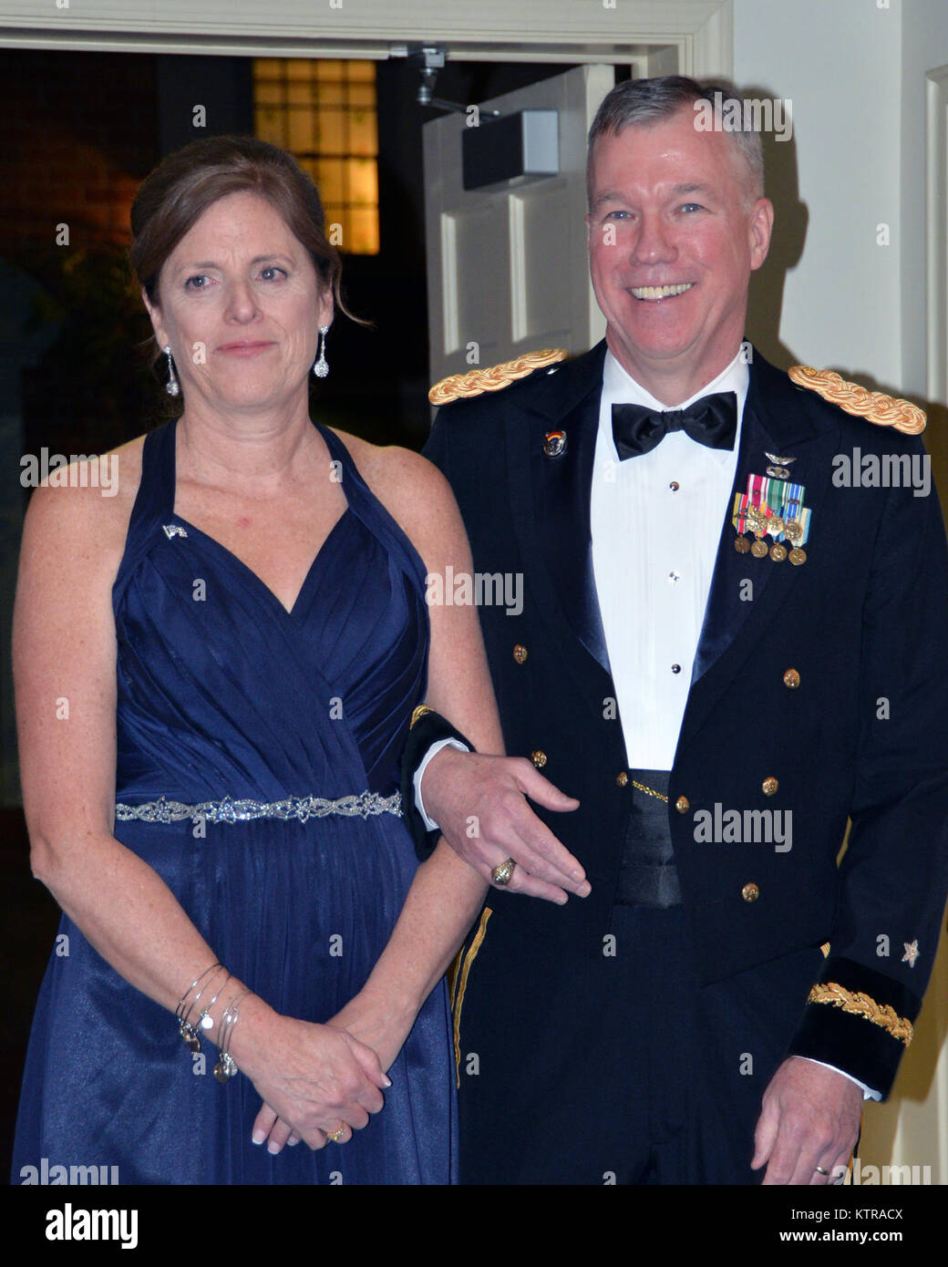 Guests of New York Army National Guard Brig. Gen. Michael Swezey attend ...