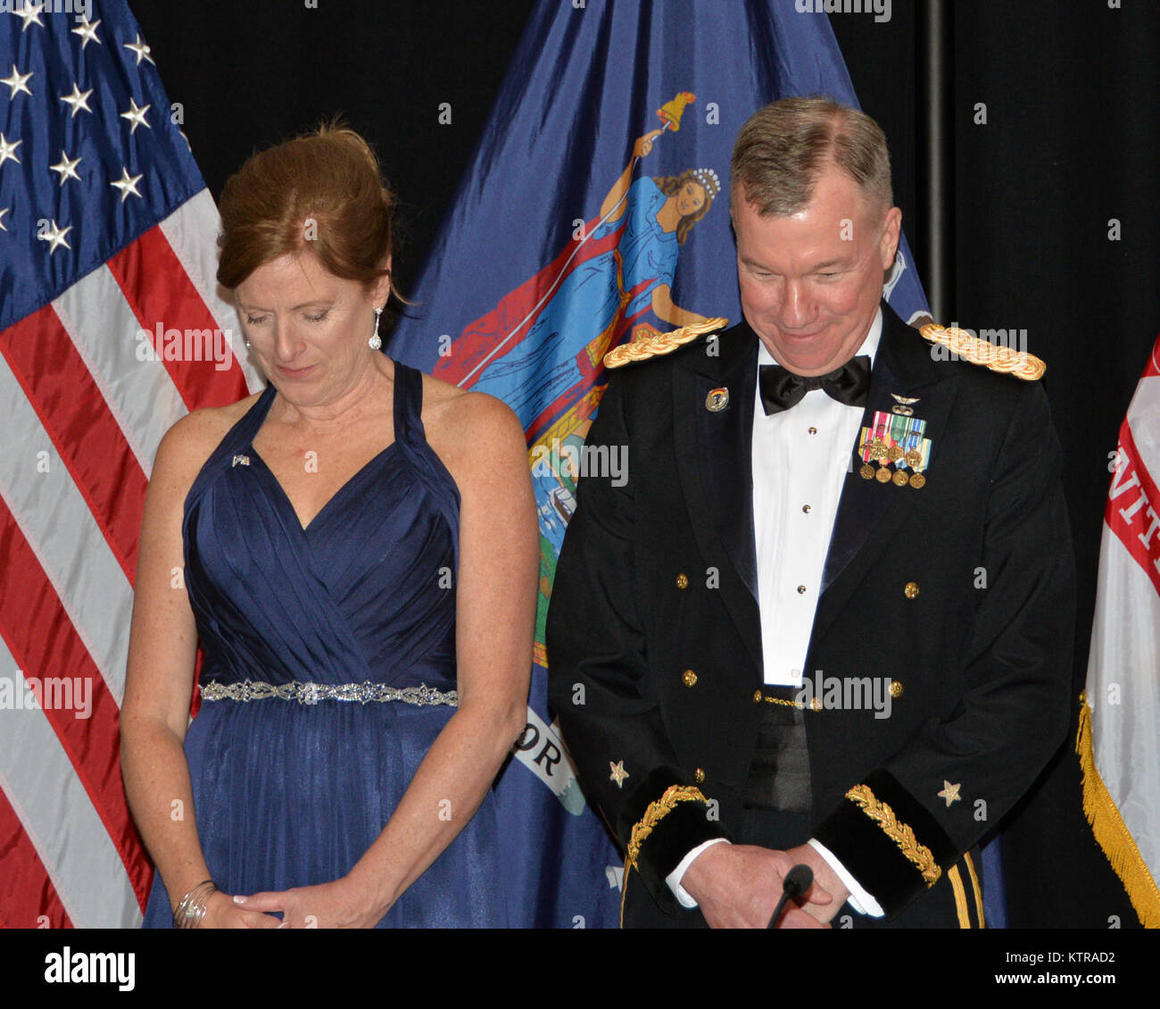 Guests of New York Army National Guard Brig. Gen. Michael Swezey attend ...