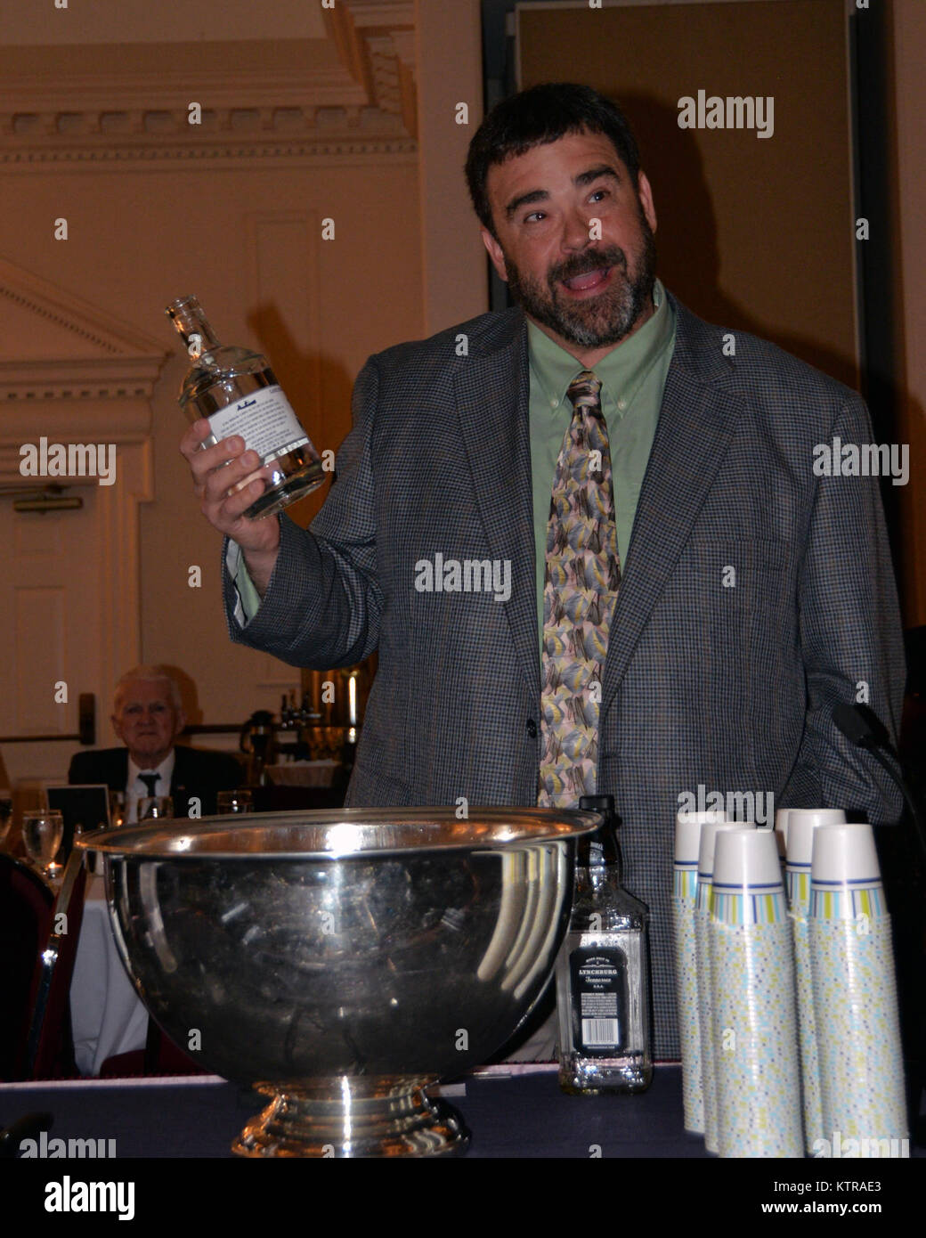 Guests of New York Army National Guard Brig. Gen. Michael Swezey attend ...