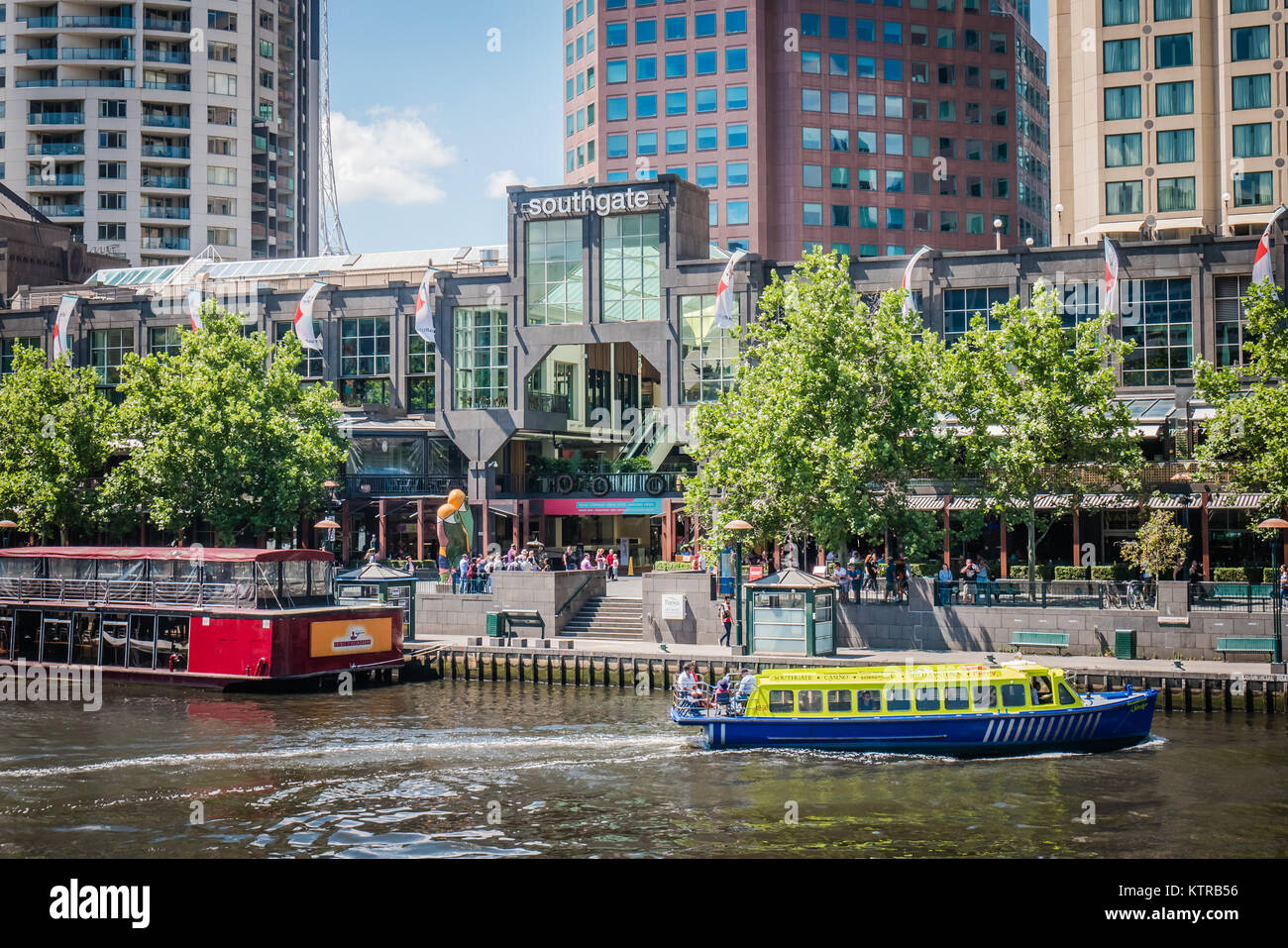 southgate shopping mall in melbourne Stock Photo - Alamy