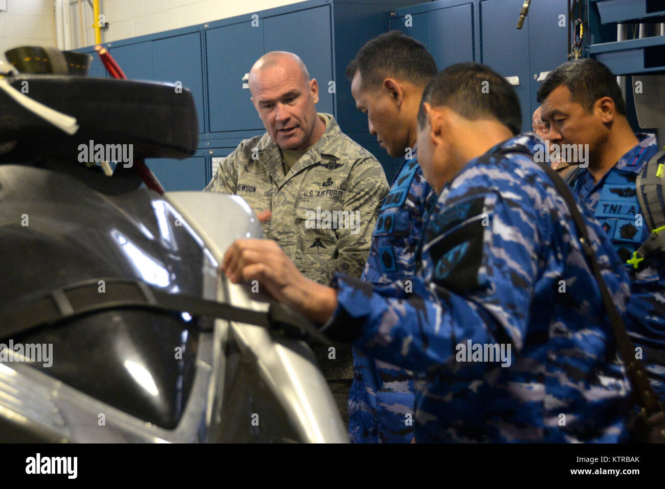 Command Chief Master Sgt. Michael Hewson, the Command Chief of the ...