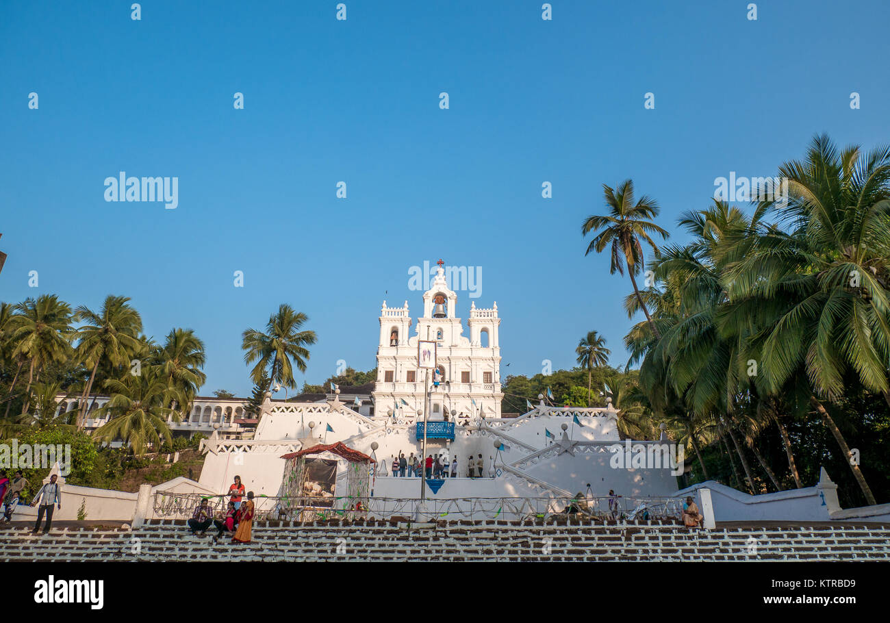 Goa, India - December 20, 2017 : Our Lady of Immaculate Conception ...