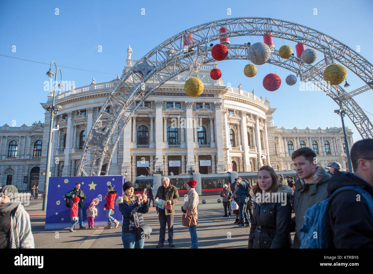Vienna city hall square hi-res stock photography and images - Alamy
