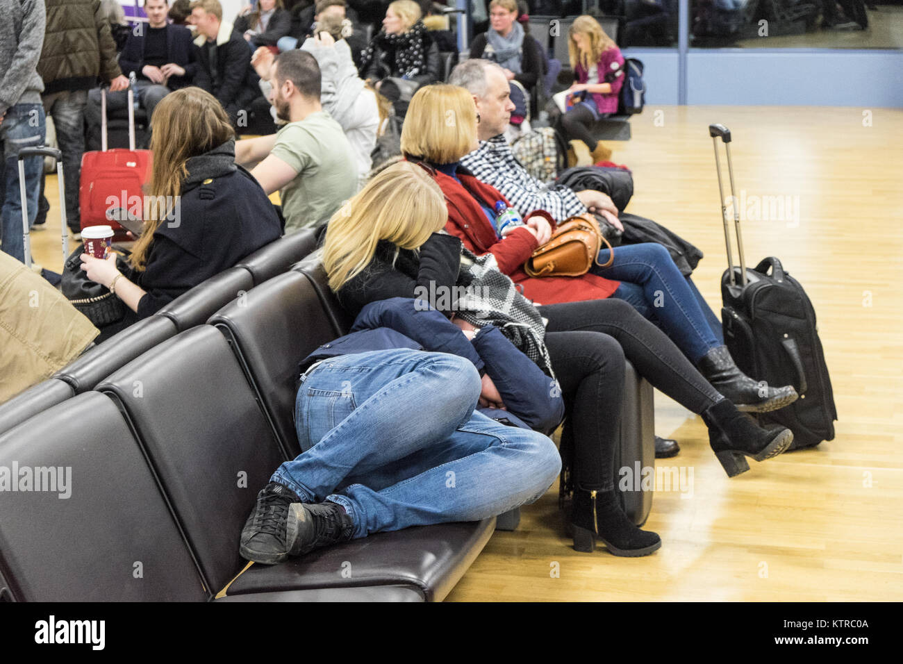 Passengers,passenger,exhausted,tired,Board,boarding,lack of sleep,sleep,deprived,early,morning ...