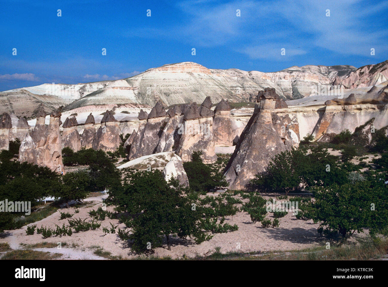 Volcanic Tuff Landscape with Fairy Chimneys, Hoodoos or Pillar Rocks ...