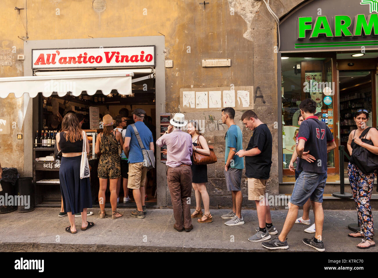 Antico vinaio florence hi-res stock photography and images - Alamy