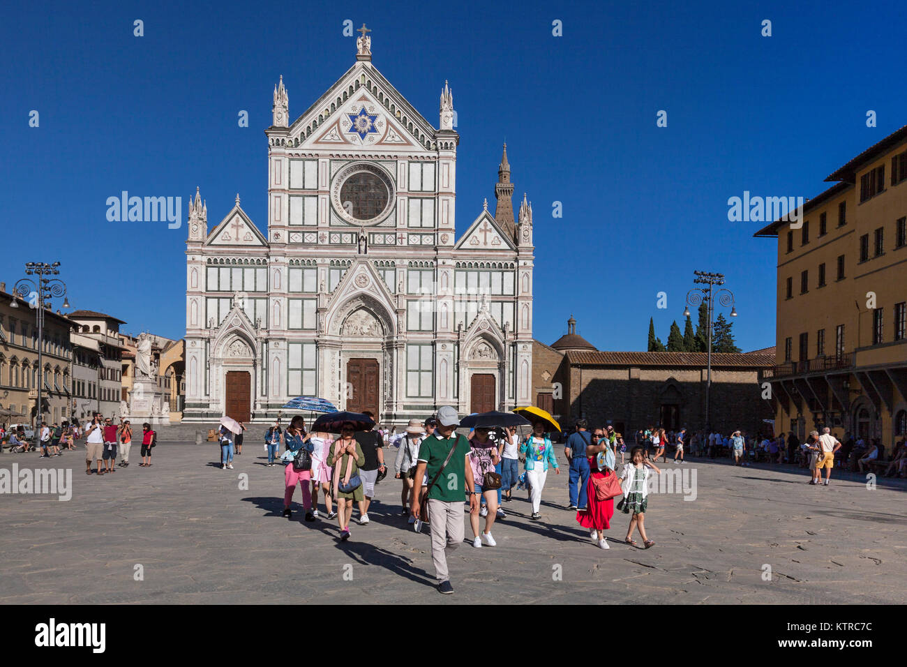 The Church of Santa Croce, Florence, Italy Stock Photo - Alamy
