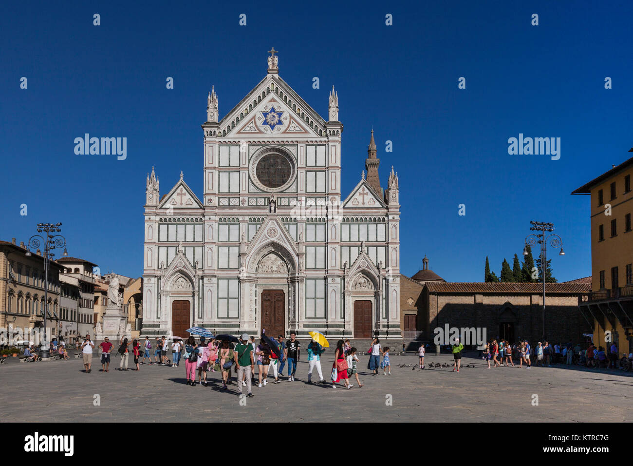 The Church of Santa Croce, Florence, Italy Stock Photo - Alamy