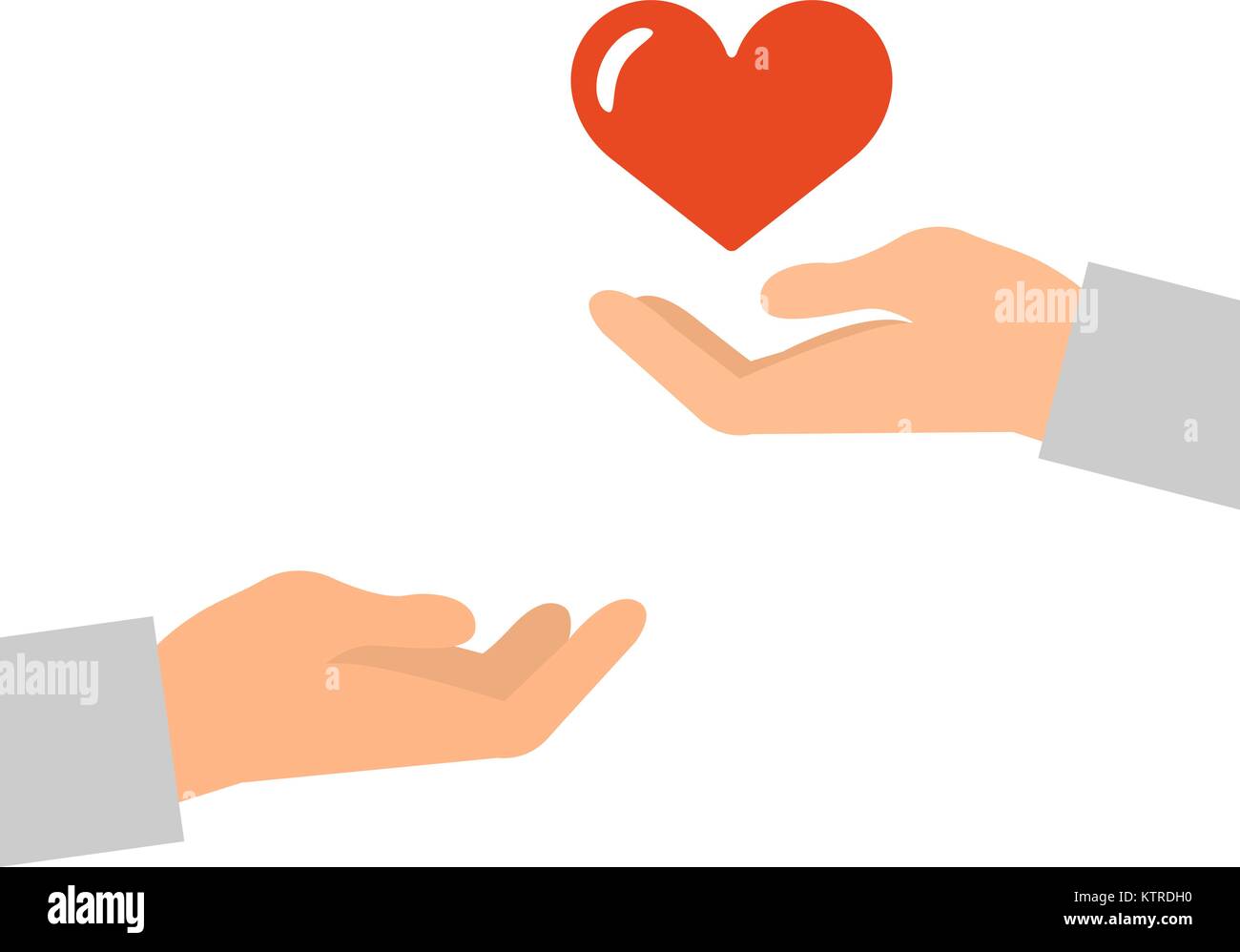 Hands holding child hand Stock Vector Images - Alamy