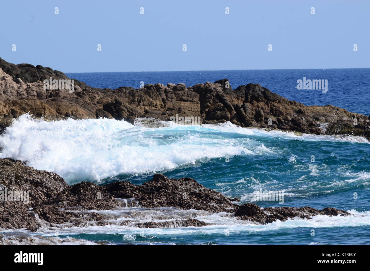 corner at pacific ocean Stock Photo - Alamy
