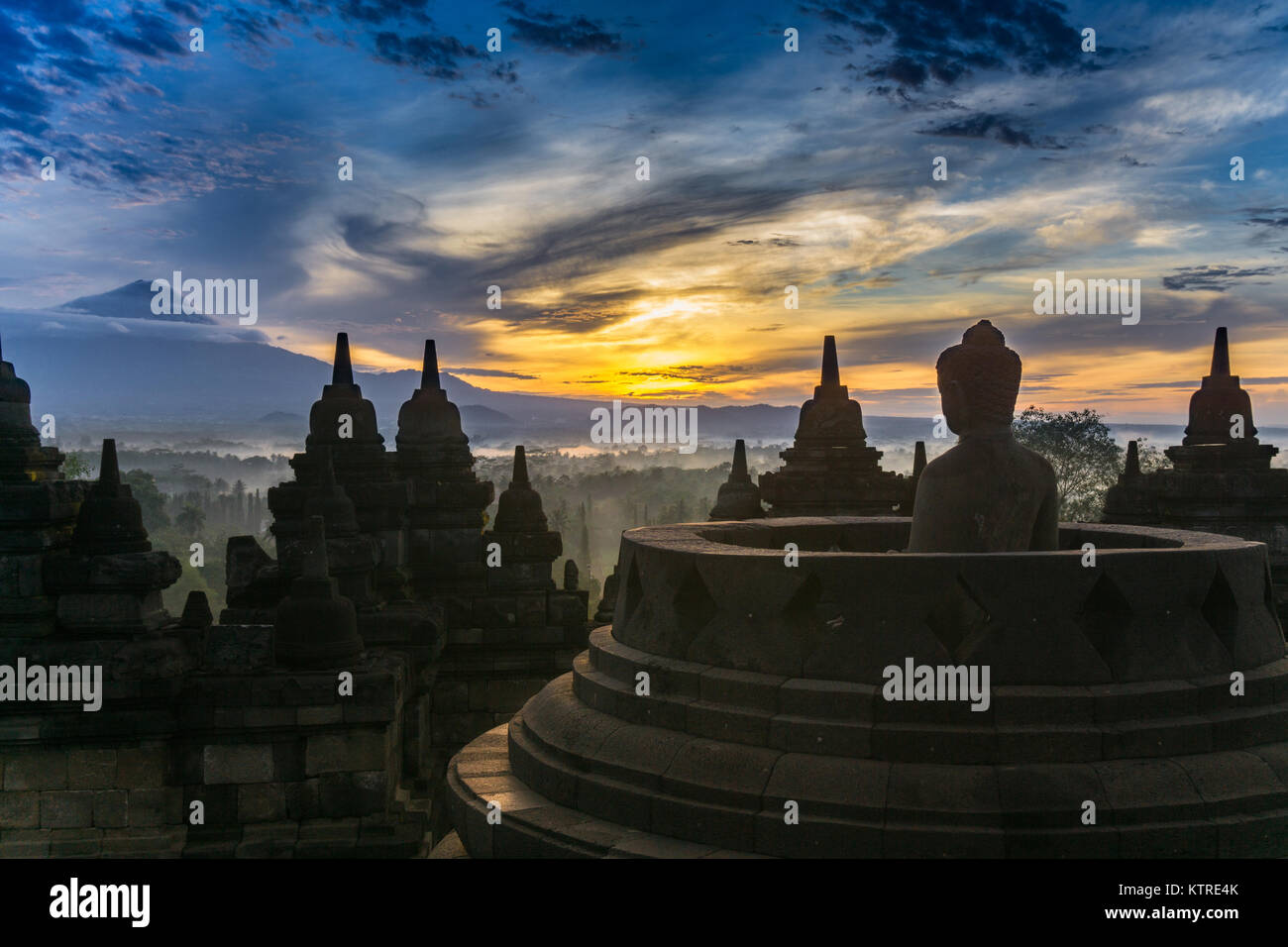Borobudur Temple, Java, Indonesia, ancient heritage Stock Photo - Alamy