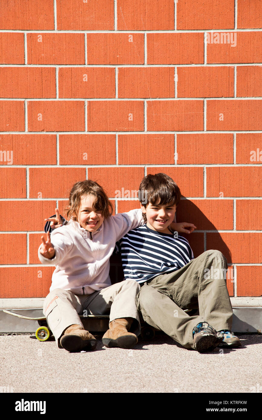 child sitting outdoor Stock Photo - Alamy
