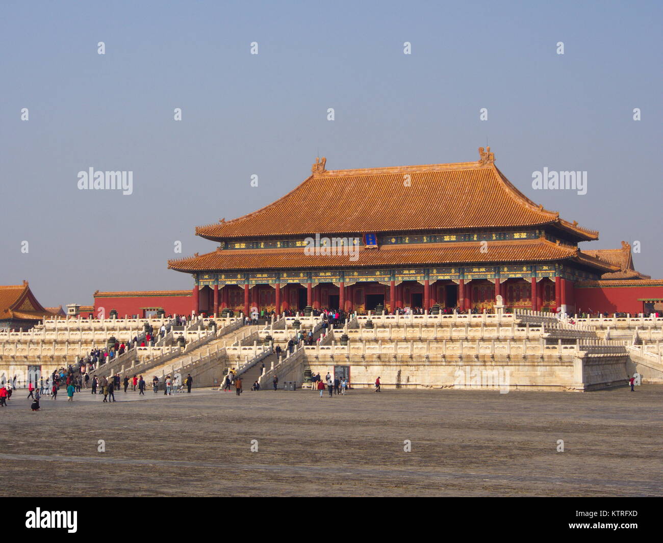 The Building in forbidden City. The Most Famous Imperial Palace in Asia ...