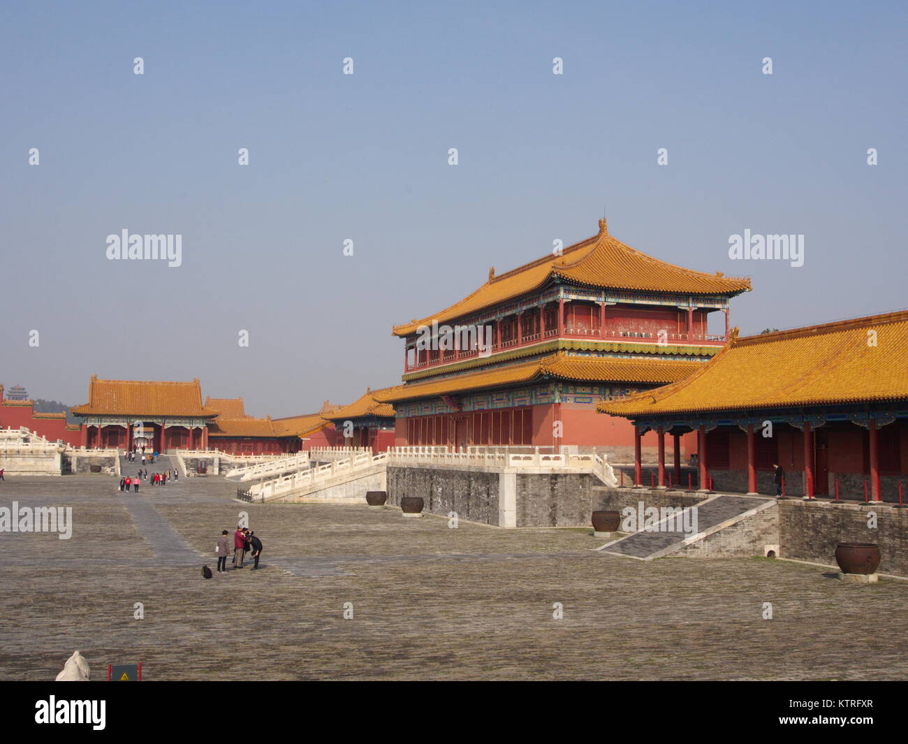 The Building in forbidden City. The Most Famous Imperial Palace in Asia ...