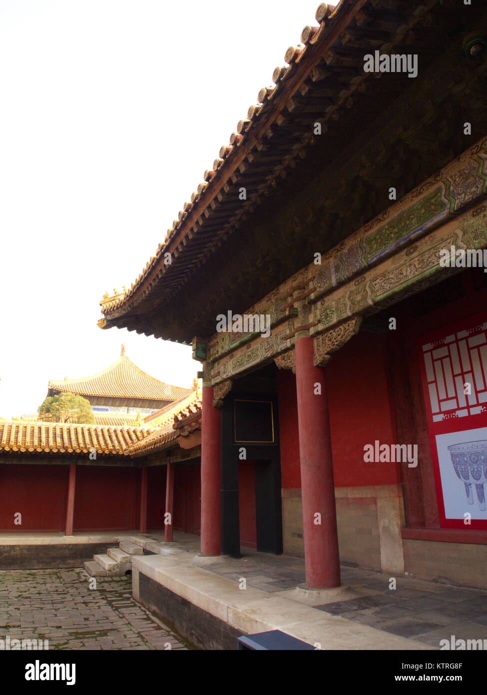 The Building in forbidden City. The Most Famous Imperial Palace in Asia ...