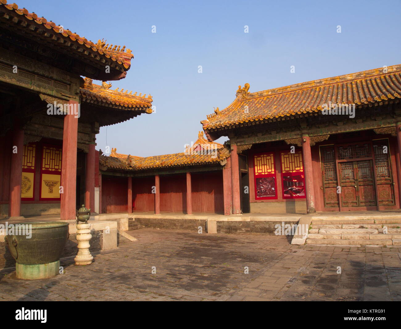 The Building in forbidden City. The Most Famous Imperial Palace in Asia ...