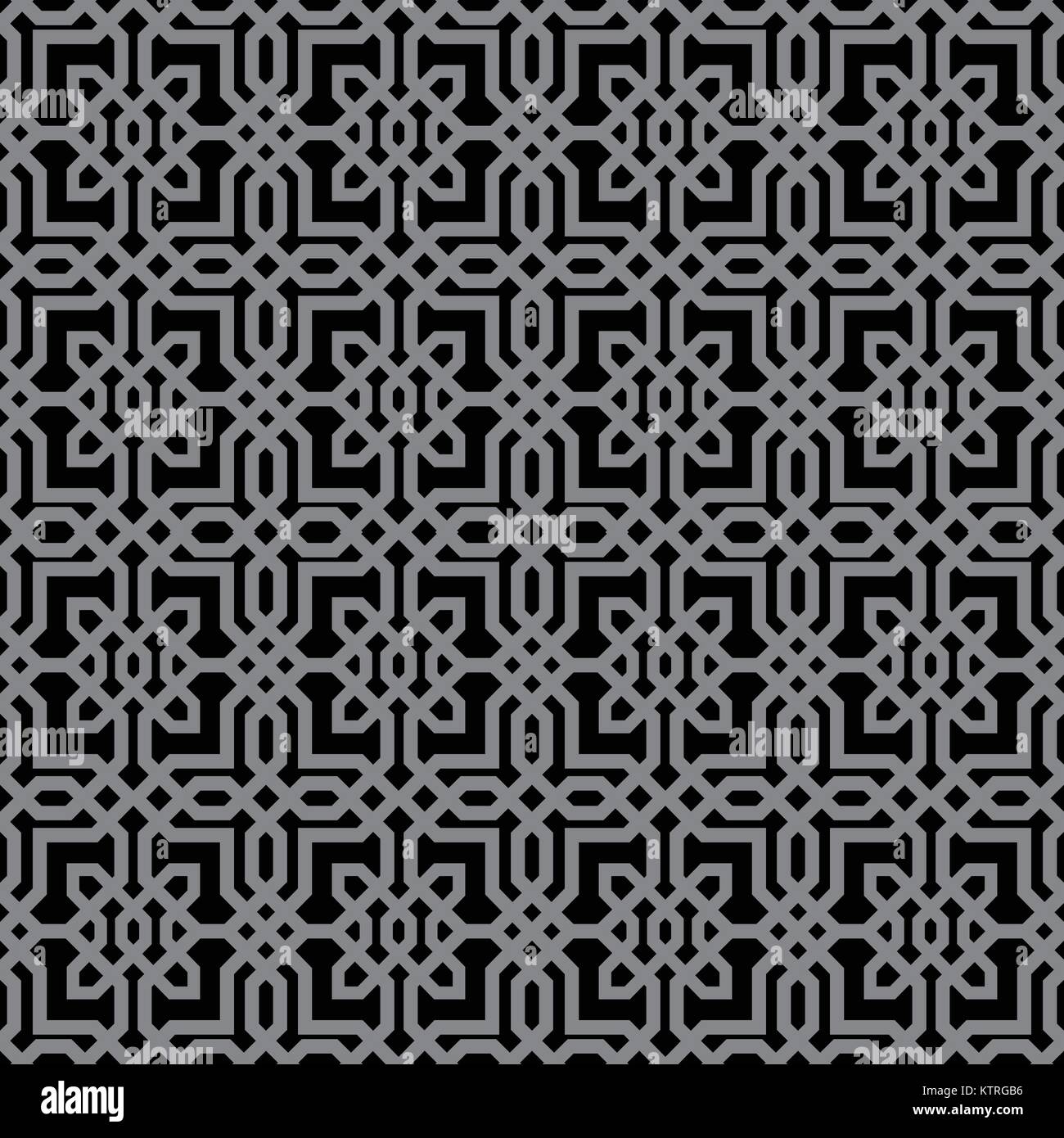 Antique seamless silver background geometry line cross Stock Vector ...