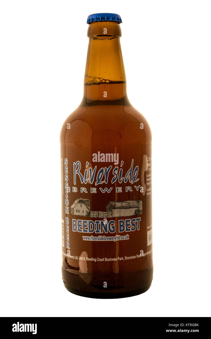 Riverside Brewery - Beeding Best Bottled Beer Stock Photo - Alamy