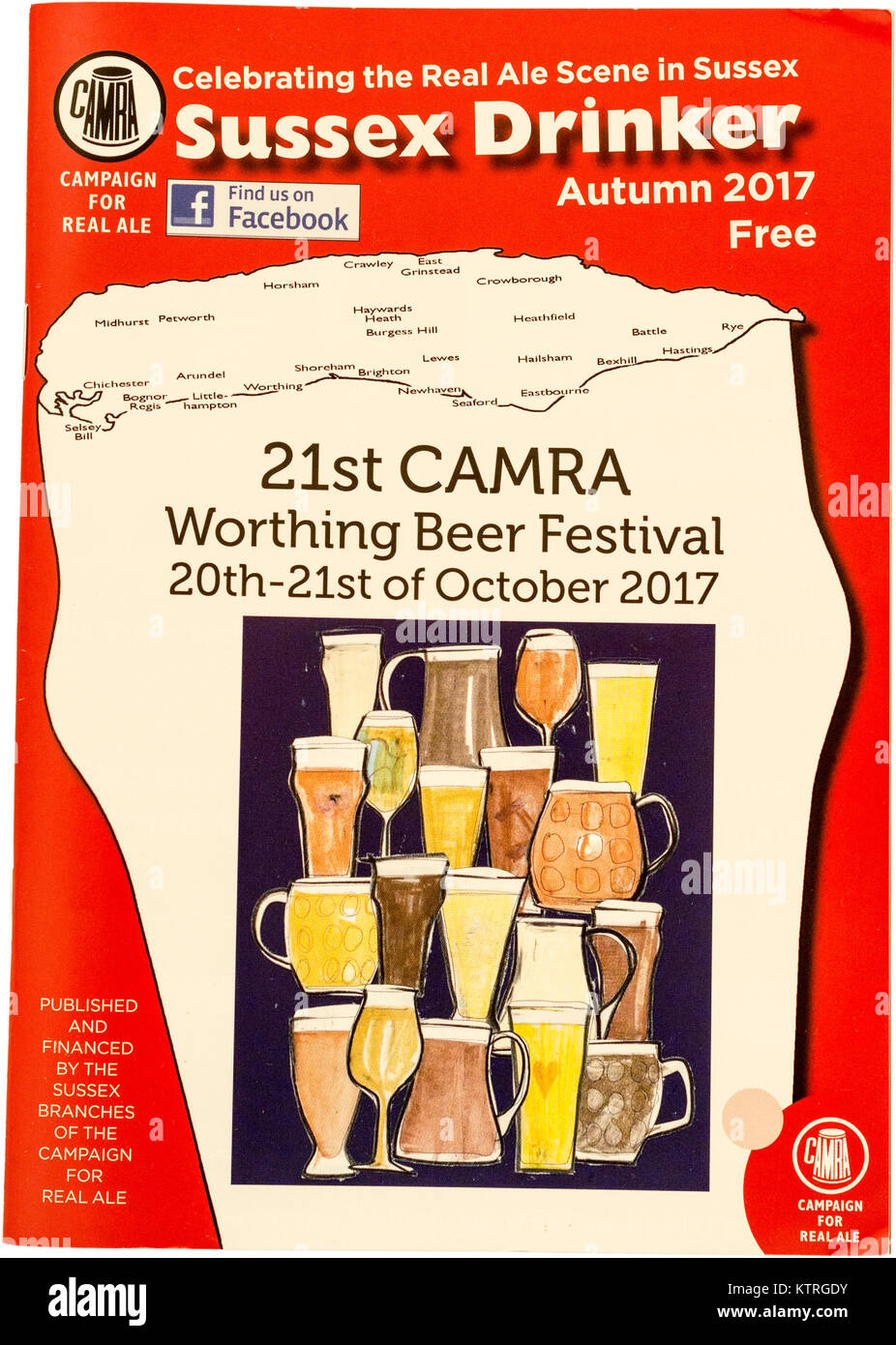 Sussex Drinker - CAMRA (Campaign for Real Ale) magazine / news pamphlet ...