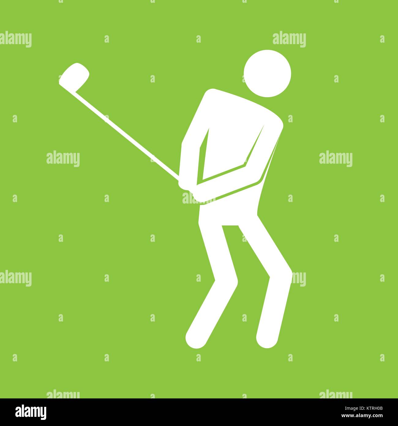Golf display Stock Vector Images - Alamy