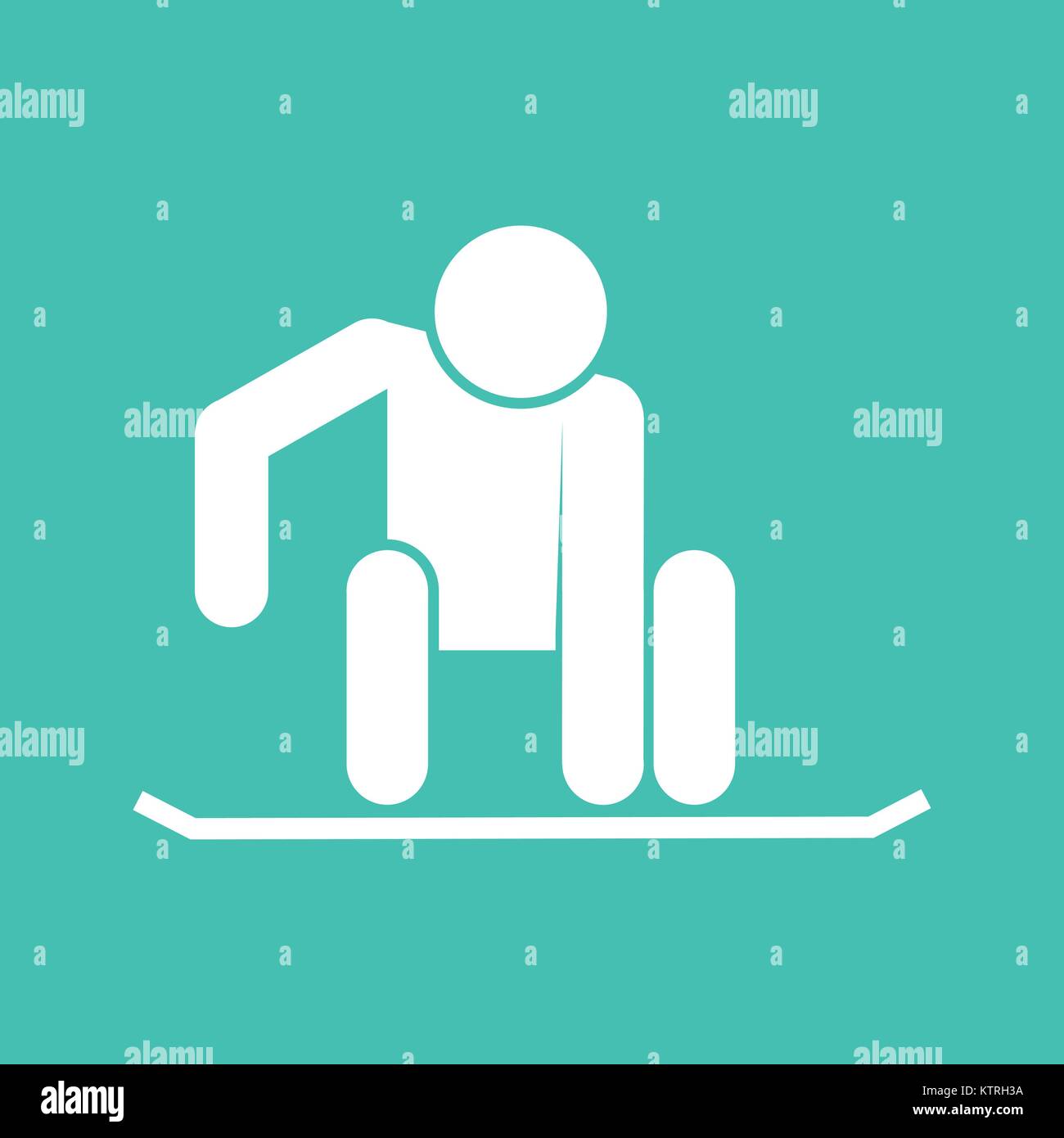 Snowboard board icon hi-res stock photography and images - Alamy