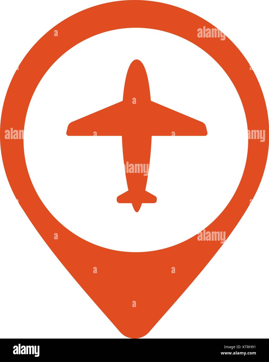 Plane map Stock Vector Images - Alamy