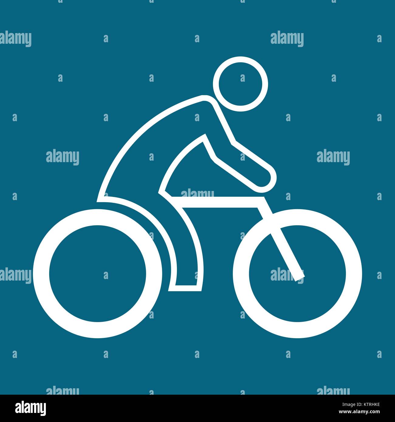 Stick Figure Cycling High Resolution Stock Photography and Images - Alamy