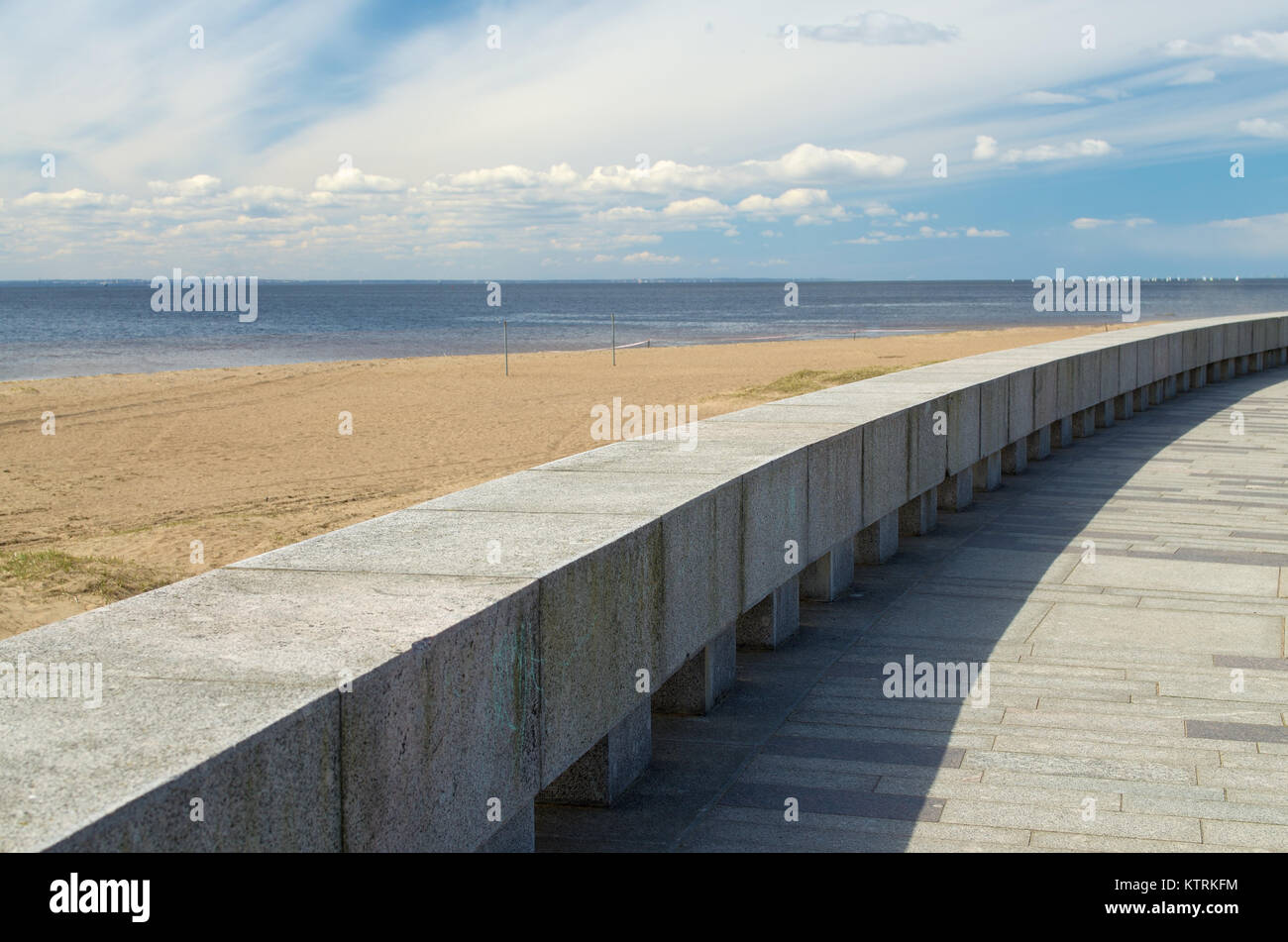 embankment built of massive blocks of granite Stock Photo - Alamy