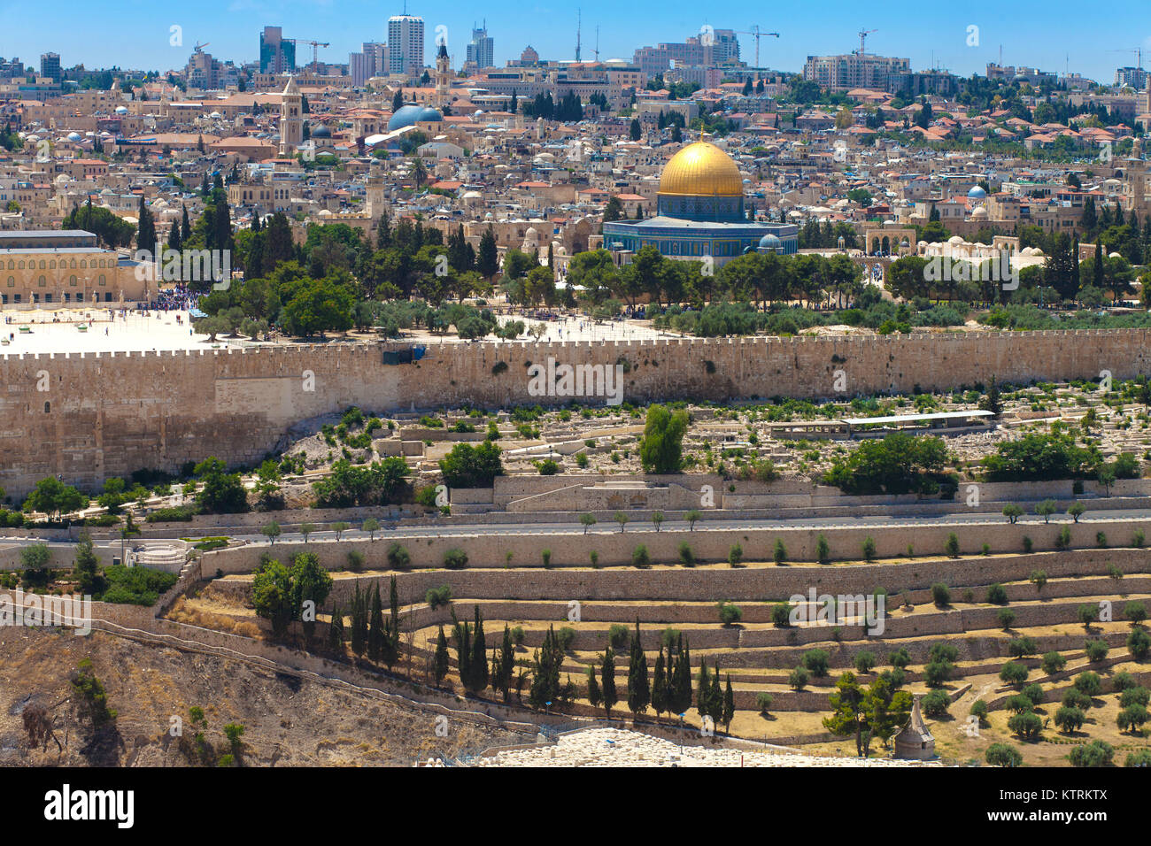 View From Mount Of Olives