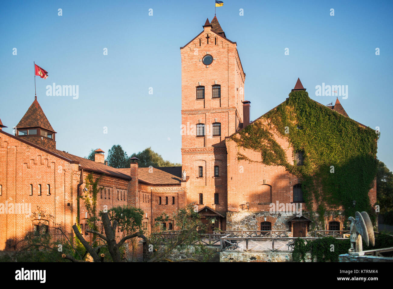 The ancient castle in the city of Radomyshl Stock Photo - Alamy